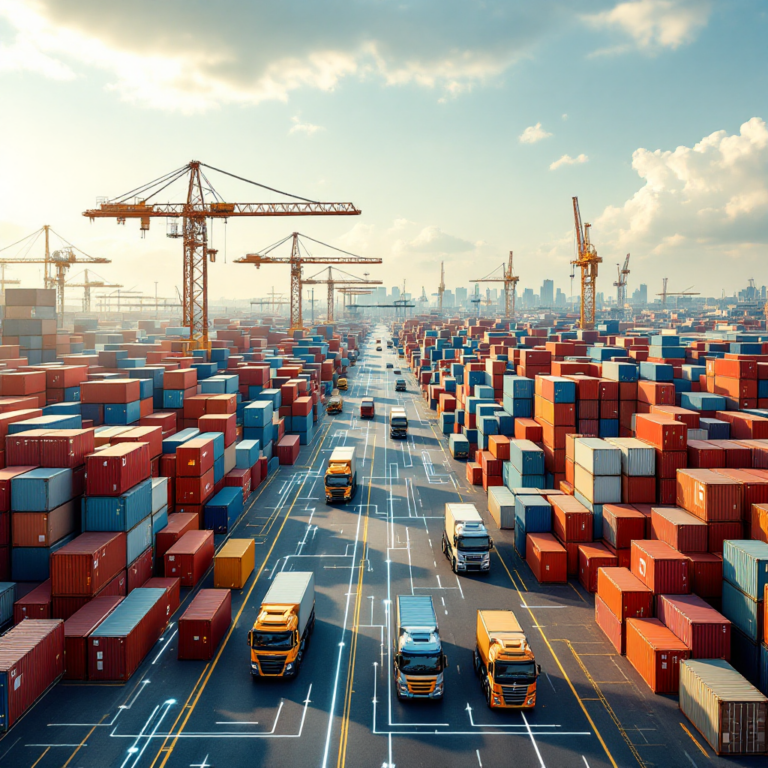 AI-based modal shift prediction for port yard optimisation - loadmaster.ai